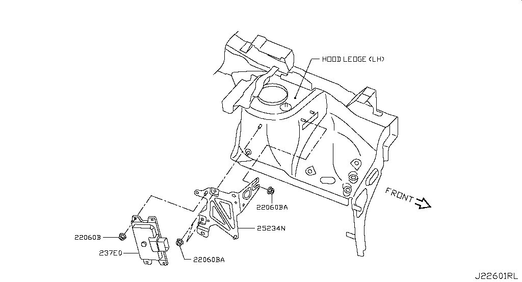 226 - ENGINE CONTROL MODULE for Juke F15E Nissan Juke - Auto parts ...