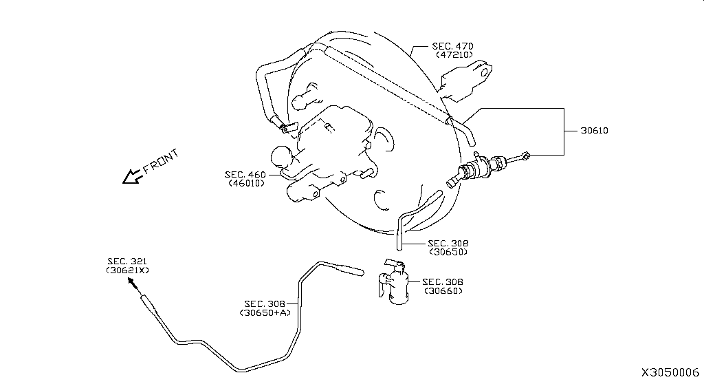 305 - CLUTCH MASTER CYLINDER for Sentra B16X Nissan Sentra - Auto parts ...