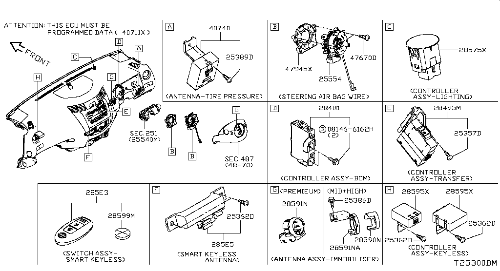 253 - ELECTRICAL UNIT for Terra JD23TT-RHD Nissan Terra - Auto parts ...